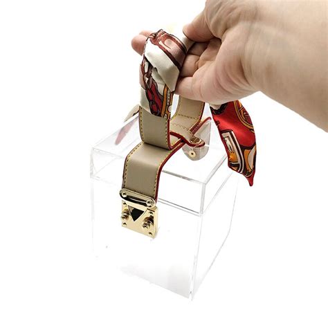 Gennemsigtig Kvinder Aften Fest Punge Taske Brude Grandado