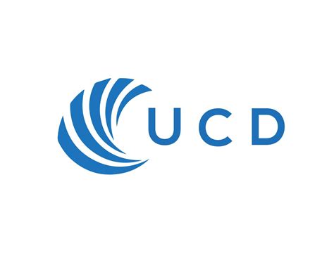 Ucd Letter Logo Design On White Background Ucd Creative Circle Letter Logo Concept Ucd Letter