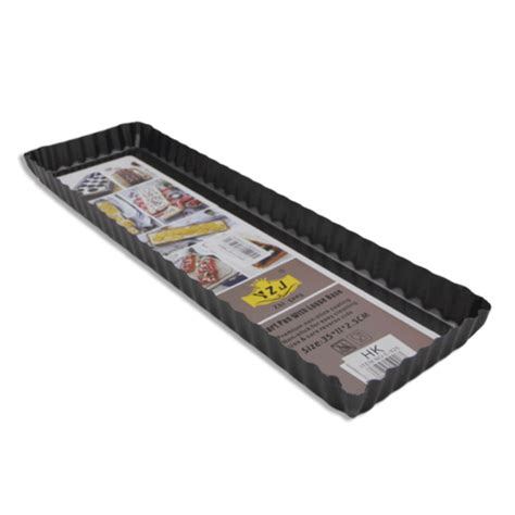 Black Rectangular Shaped Tart Pan Freeshop