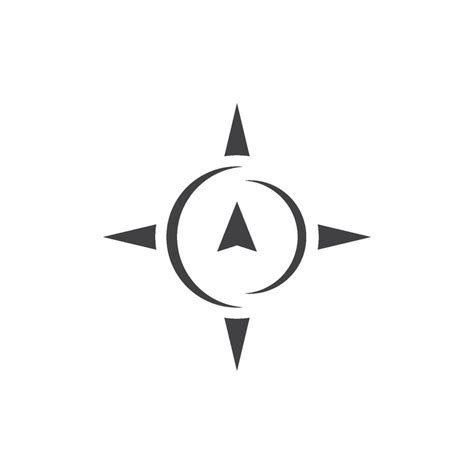 Compass Logo Template Illustration Simple 62446494 Vector Art At Vecteezy