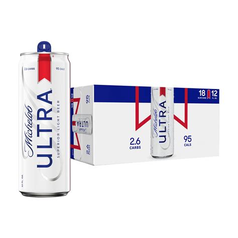 Buy Michelob Ultra Superior Light American Lager Beer 18 Pack 12 Fl Oz