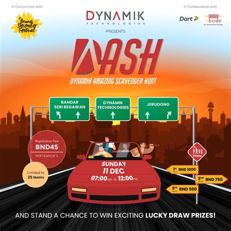 Dynamik Amazing Scavenger Hunt Dash Brunei Tourism Official Site