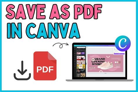 How To Save Canva Files As PDF On Phone Laptop Etc