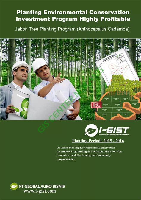 Planting Environmental Conservation Investment Program Pt Global Media