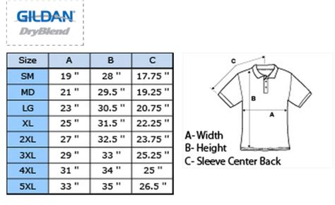 Polo T Shirt Size Chart Polo Ralph Lauren Size Sgmw