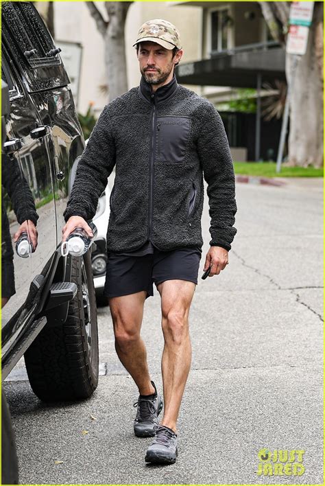 New Dad Milo Ventimiglia Bares Fit Legs In Short Shorts After A Workout