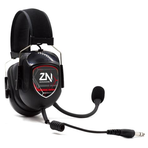 Zeronoise Full Face Helmet Intercom Headset With Integral Ear Cups