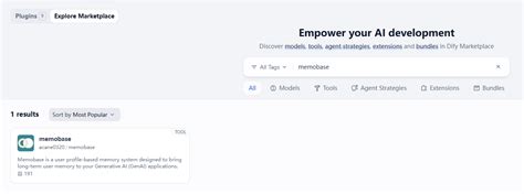 Dify Plugin For Long Term Memory Memobase