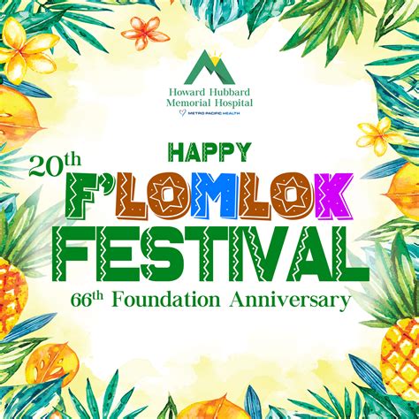 Happy 20th Flomlok Howard Hubbard Memorial Hospital