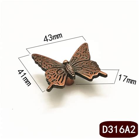 1pcs Antique Bronzed Handles Drawer Knobs Leaf Sta Grandado