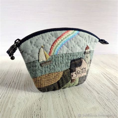 Мини косметичка или кошелек Радуга в интернет магазине на Ярмарке Мастеров Косметички Самара