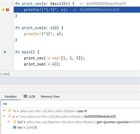 Function Parameters Are Not Displayed Correctly When Stopping At The First Statement · Issue