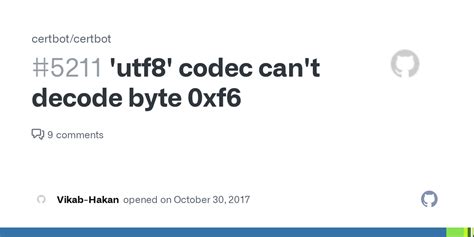 utf8 codec can t decode byte 0xf6 · issue 5211 · certbot certbot