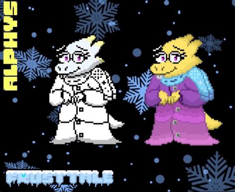 Frosttale Alphys R Undertale