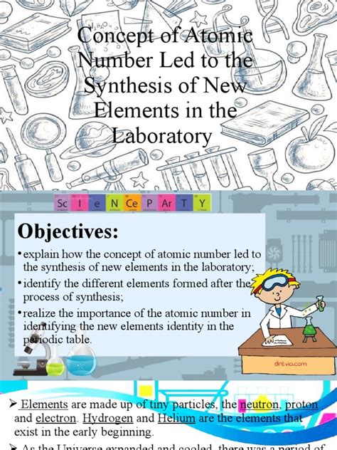 Concept Of Atomic Number Led To The Synthesis Pdf Chemical Elements