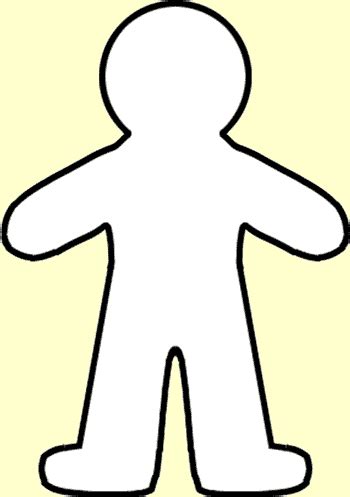 Blank Person Outline Structure Purpose And Best Practices