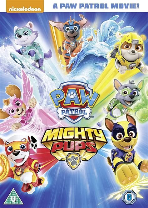 Paw Patrol Mighty Pups Wallpapers Wallpaper Cave