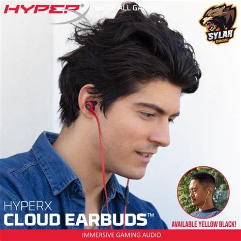 Jual Hyperx Cloud Earbuds Earphone Gaming Shopee Indonesia
