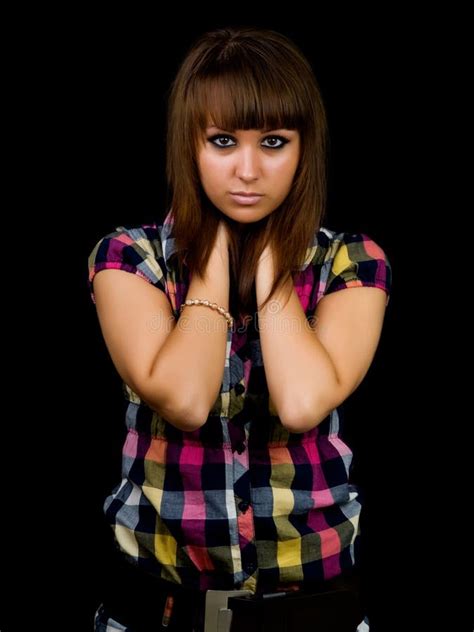 Chica Joven Foto De Archivo Imagen De Femenino Lindo 16526412