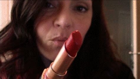 Red As Red Lipstick Hd P Brunette Fetish And Fantasy Clips Sale