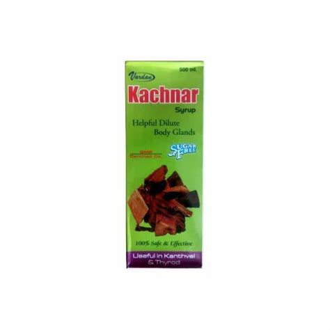 Kachnar Syrup 500 Ml At Rs 369 Pack In Surat Id 2853361429597