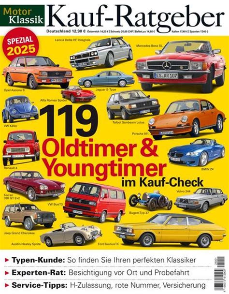 Motor Klassik Spezial 012025 Buch Jpcde