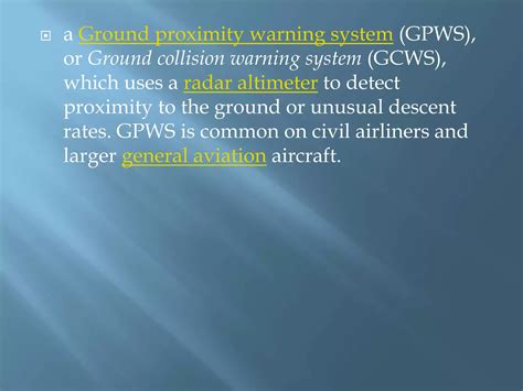 Airborne Collision Avoidance System Pptx