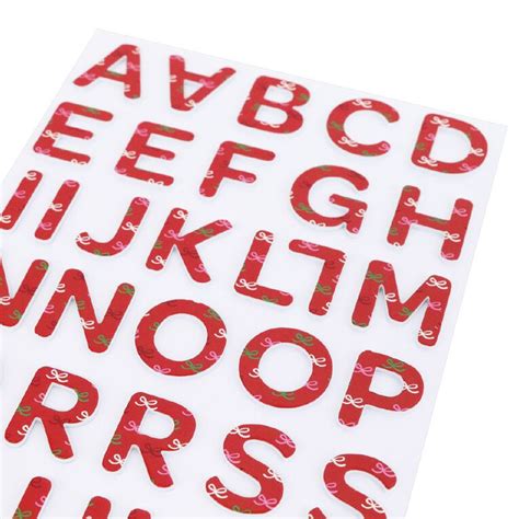 Uniti Christmas Alpha Stickers The Warehouse