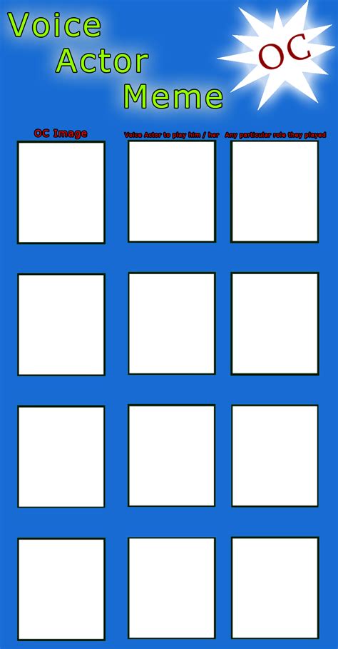 Voice Actor Meme Memes Imgflip