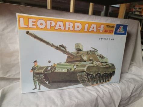 Italeri 135 Model Tank Kit Military Leopard 1a 1a4 224 Sealed