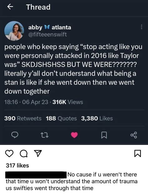 I Also Feel Personally Attacked When Someone Doesnt Like Someone Who