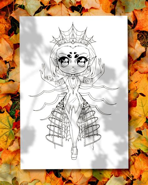 Chibi Link Coloring Page 2025