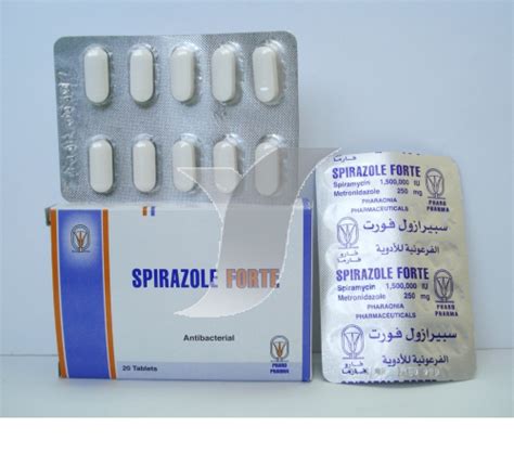 Spirazole Forte 150000i Tablets Rosheta