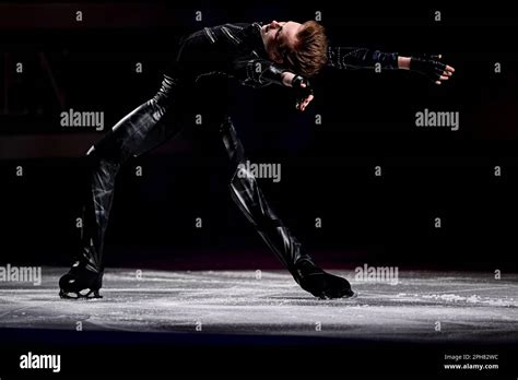 Ilia Malinin Usa During The Exhibition Gala At The Isu World Figure Skating Championships