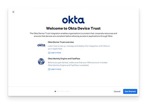 okta device trust integration setup