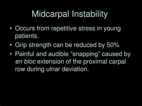 Ppt Carpal Instability Powerpoint Presentation Free Download Id425151
