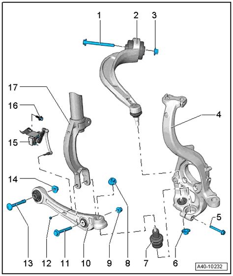 Audi Q5 Overview Lower Control Arm And Ball Joint Front Suspension