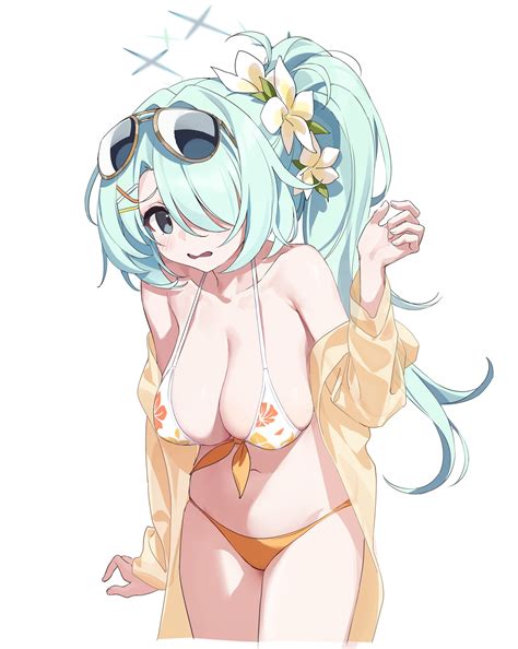 2t Vmyz7342 Hiyori Blue Archive Hiyori Swimsuit Blue Archive