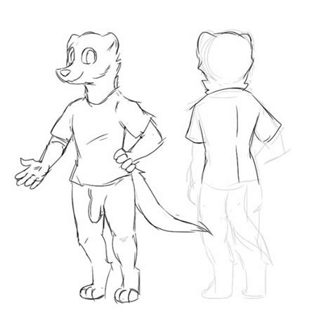 Rule 34 Clothing Ferret Flaccid Jaycob Artist Larret Barret Male Male Only Mammal Mustelid