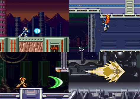 Top 4 Strongest Attacks Of X R Megaman