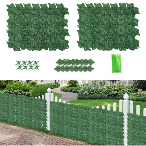 Duerer Artificial Ivy Fence Privacy Screen 30pcs 157x118inch388sq
