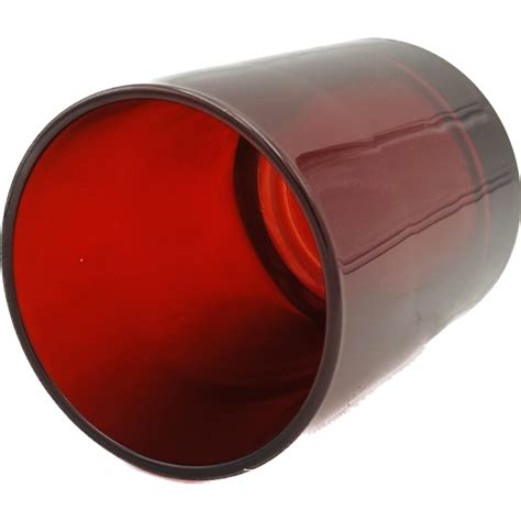 10 X Ruby 9cl Glasses