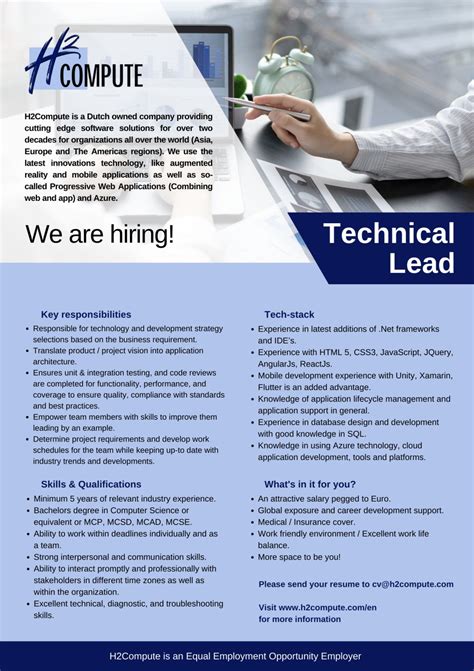 h2compute on linkedin technicallead hiringnow techlead