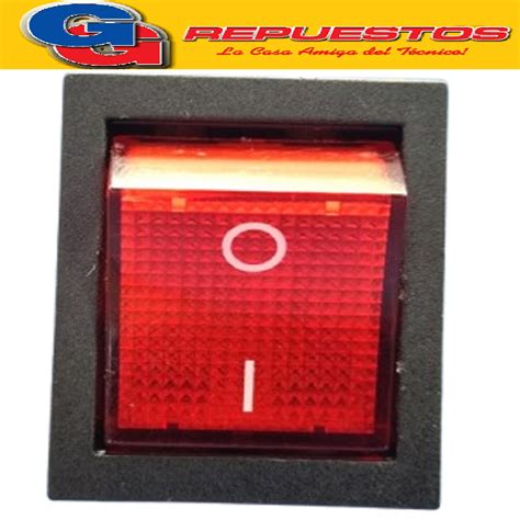Llave Tecla 6 Ctos 15 A 250 V Cneon Imp Interruptor Llave Bipolar