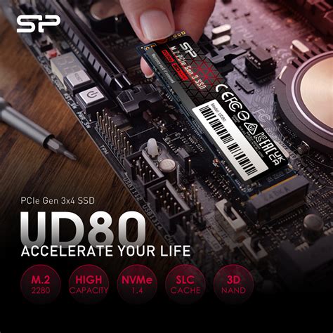 Silicon Power 1tb Ud80 Gen3x4 Tlc Rw Up To 34003000 Mbs Pcie M2 Nvme Ssd Au