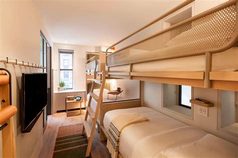 Hotel With Bunk Beds Nyc Moxy Nyc Times Square