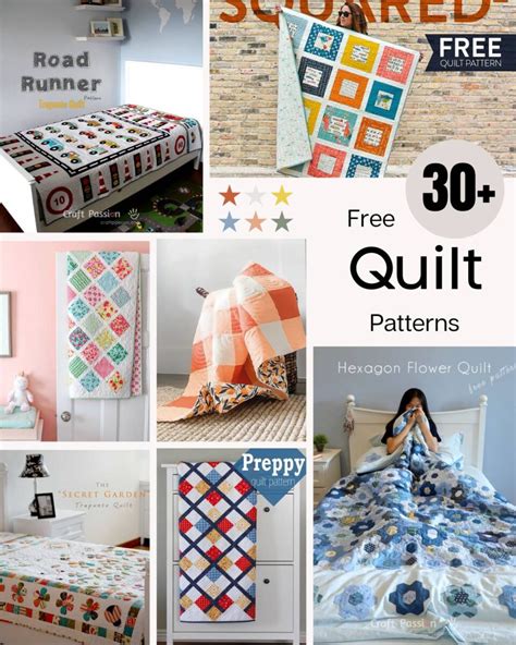 36 Free Quilt Patterns To Sew • Craft Passion