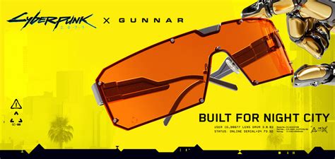 Gaming And Computer Glasses Collection Gunnar Tagged Cyberpunk2077