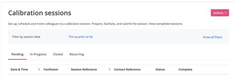 Track Progress And Prepare For A Calibration Session Puzzel Help Centre