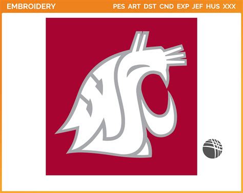 Washington State Cougars Alternate Logo 1995 College Sports